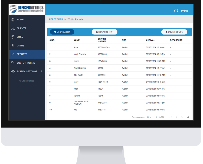 Guard Tour and Security Operations Management Software & App